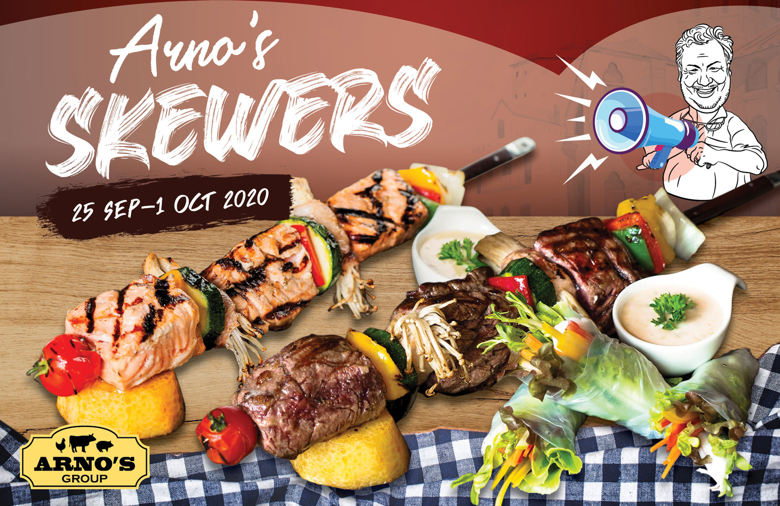 [Promotion] Don’t Miss Arno’s Skewers! - Arno's Group